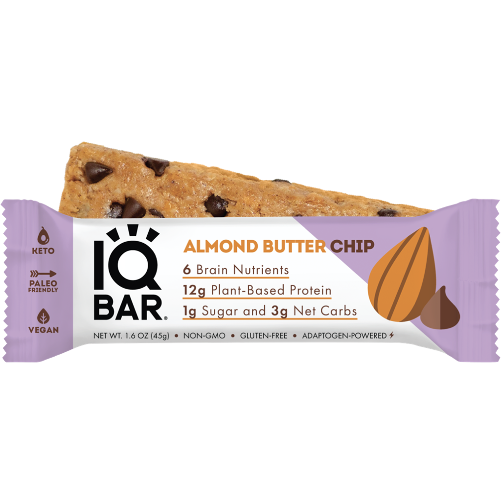 Iq Bar Almond Butter Chip Barra 45 Grs Tienda Bienesta México