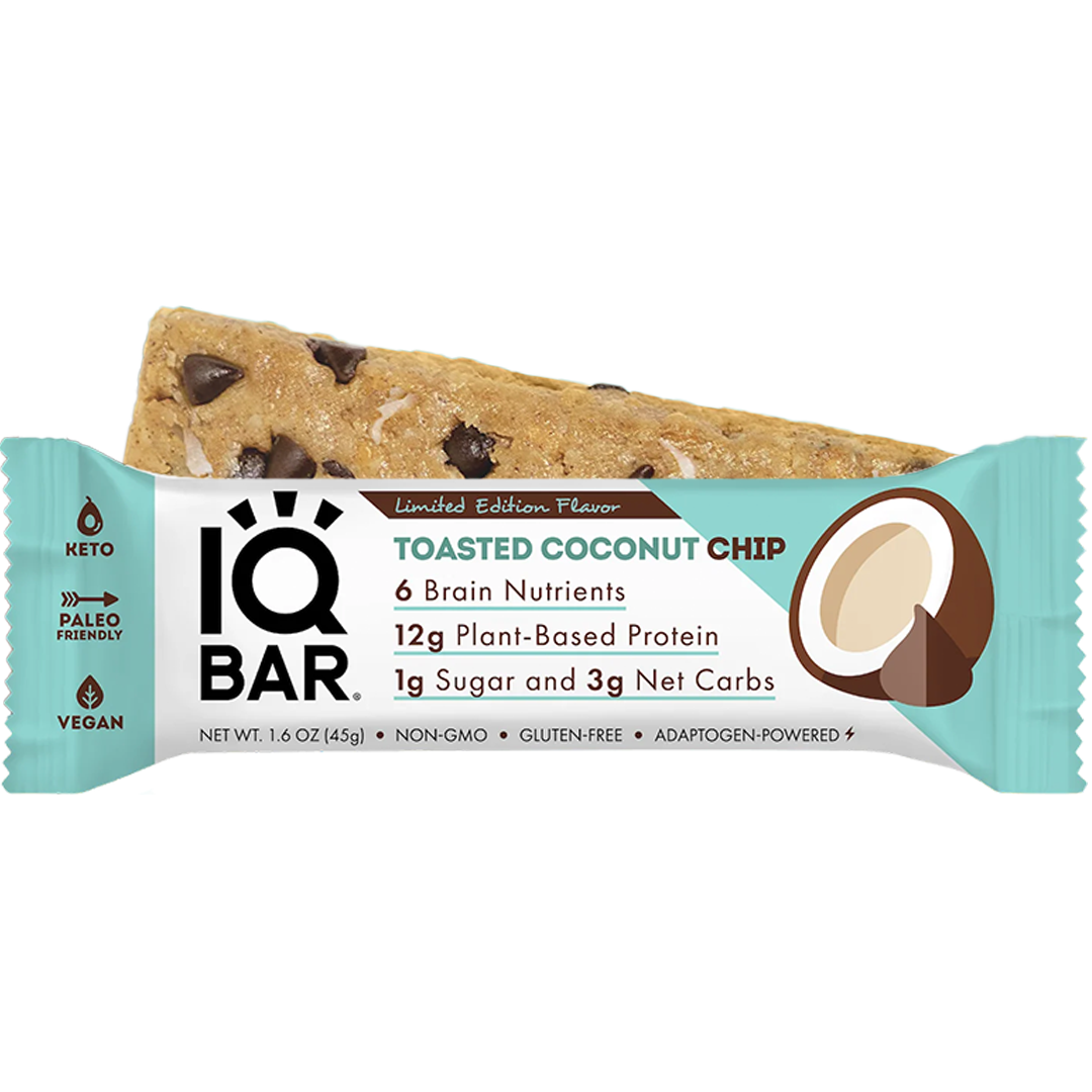 IQ BAR Toasted Coconut Chip – Tienda Bienesta